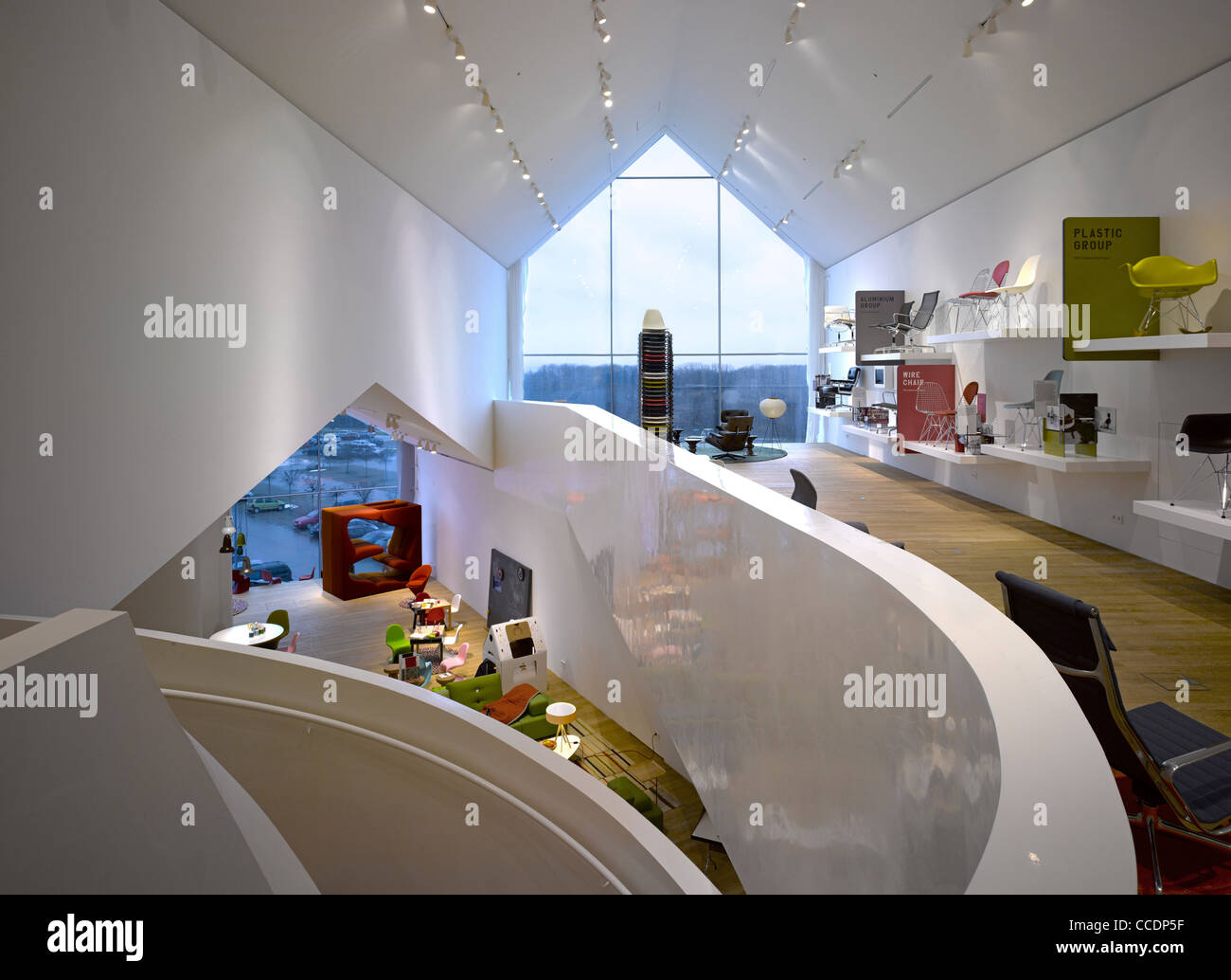 vitra haus interior view 'classics' area Stock Photo - Alamy