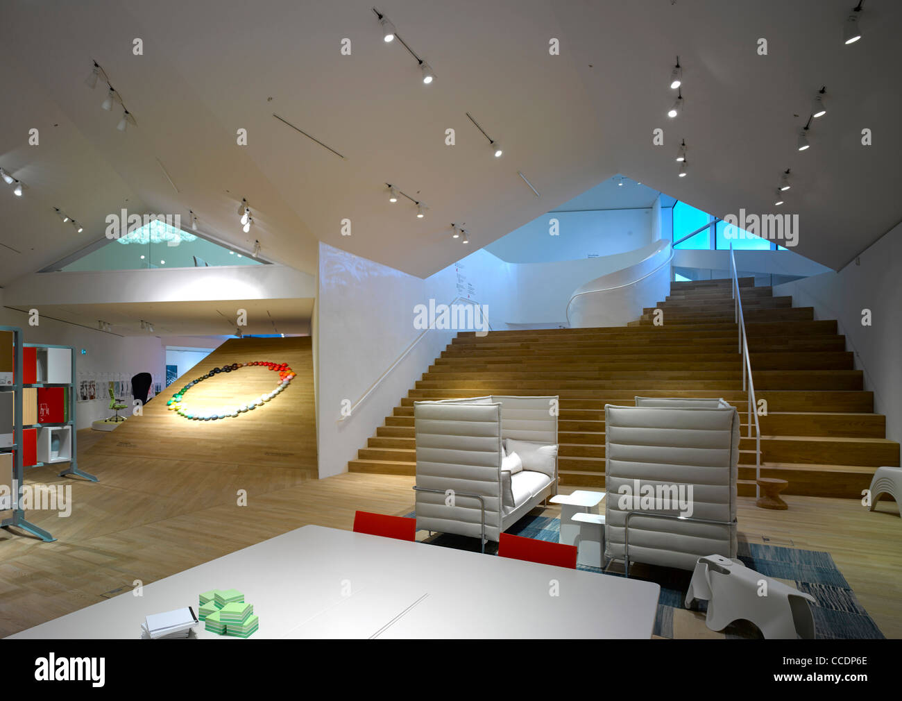 vitra haus interior view Stock Photo - Alamy