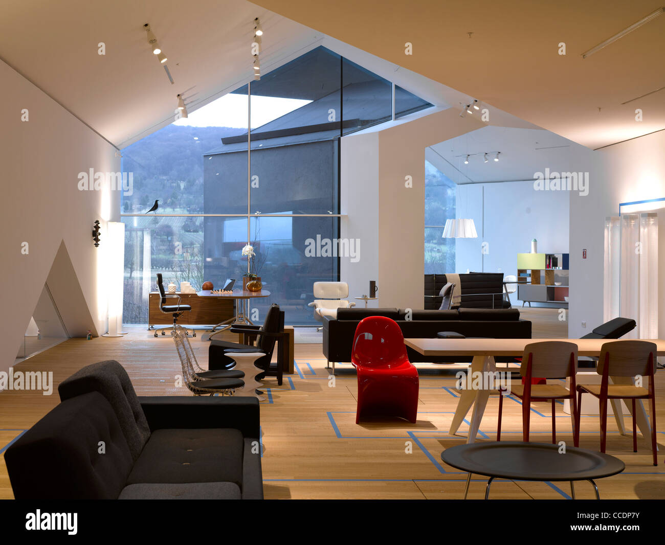 vitra haus interior view Stock Photo - Alamy