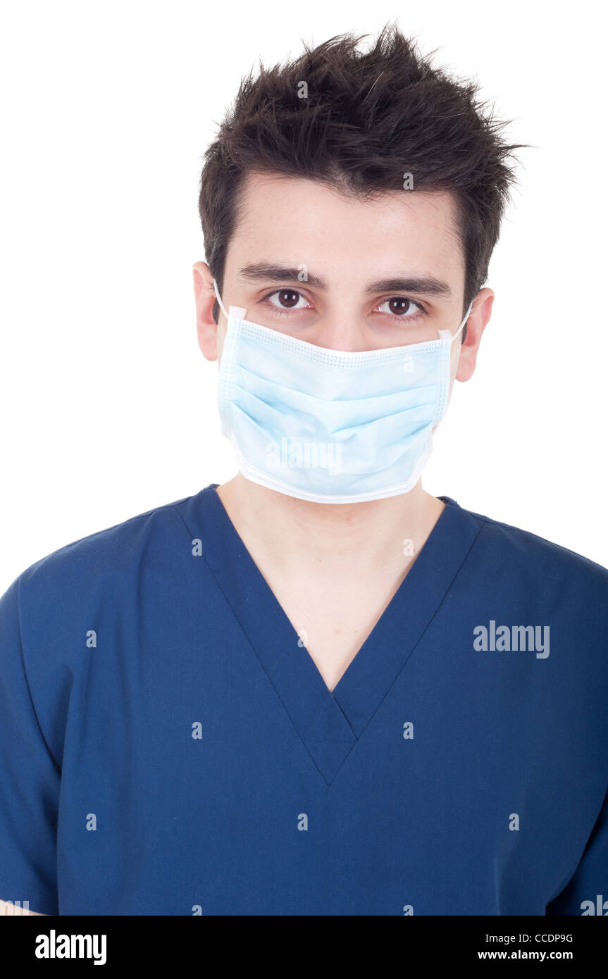 Doctor wearing mask Stock Photo - Alamy