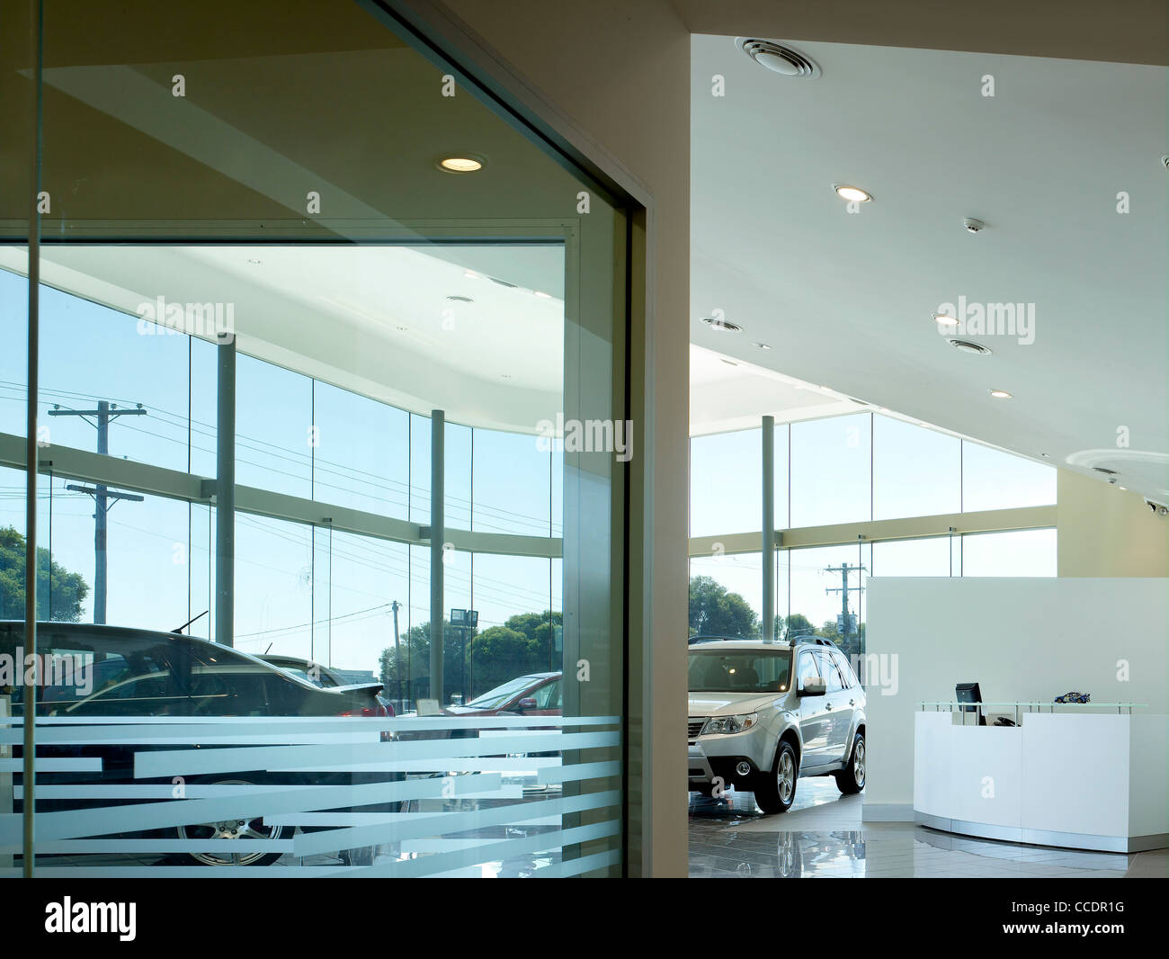 Show room interior, Car Dealership, Wagga Wagga NSW Australia Stock ...