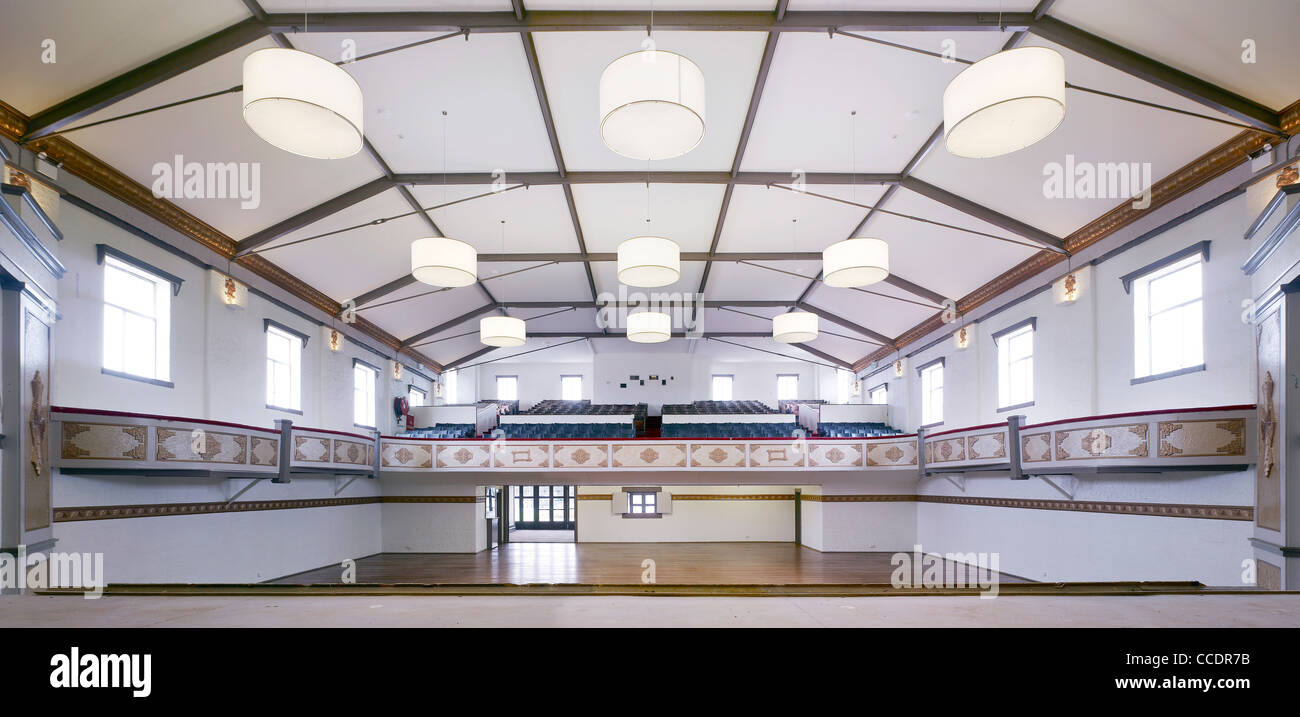 Auditorium and stalls interior completion of stage 1 of a multi stage ...
