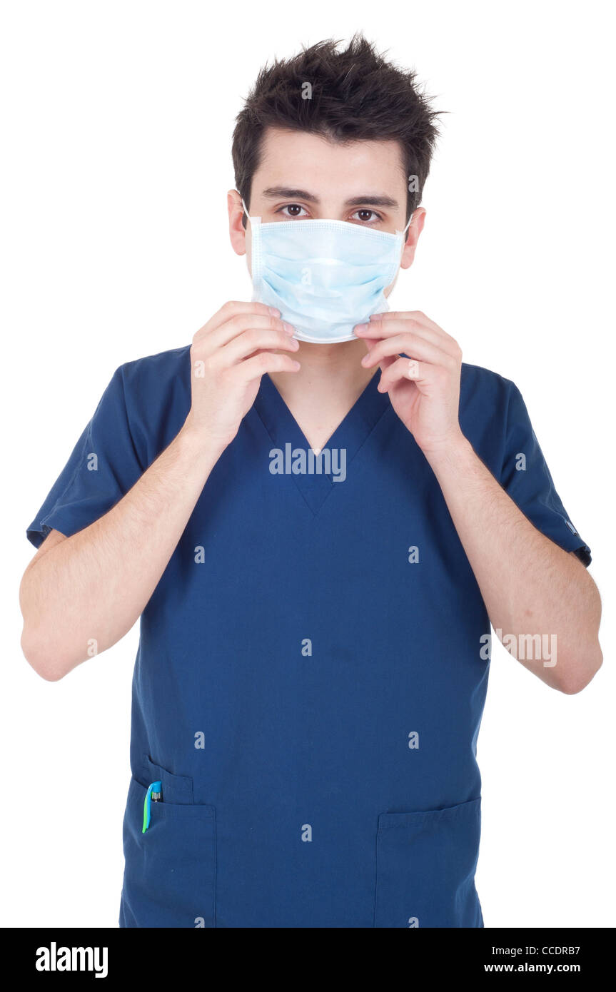 Doctor wearing mask Stock Photo - Alamy