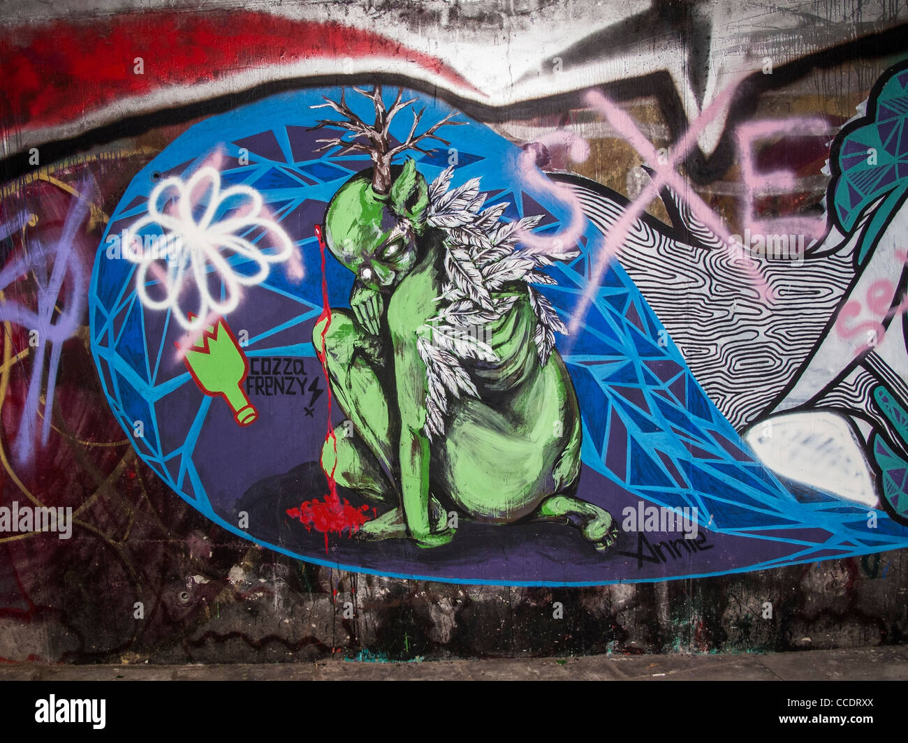 Ukraine graffiti hi-res stock photography and images - Alamy