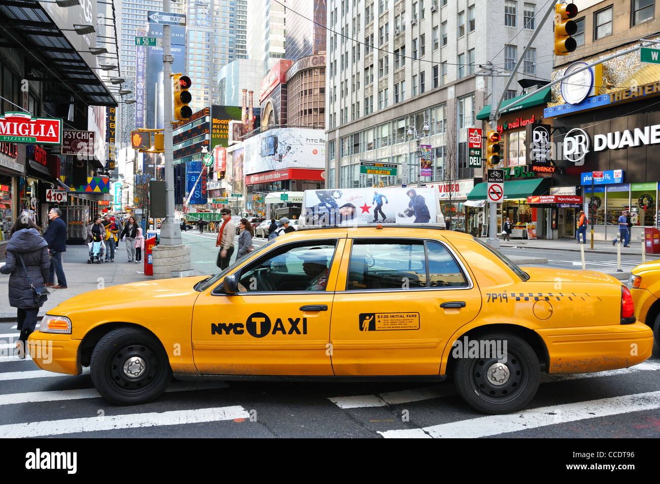Taxi, New York, USA Stock Photo - Alamy