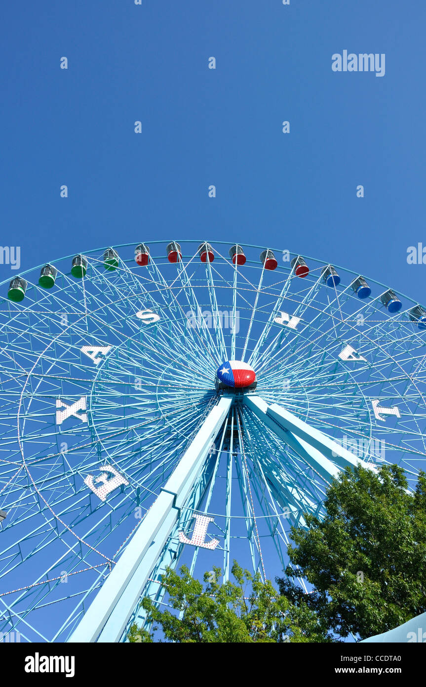 Dallas ferris wheel, Texas - the largest ferris wheel in the US Stock ...