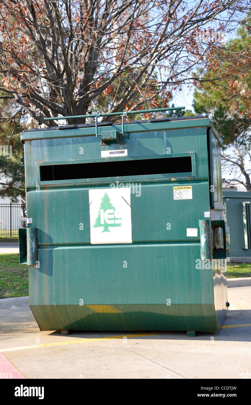 Garbage bin, USA Stock Photo - Alamy