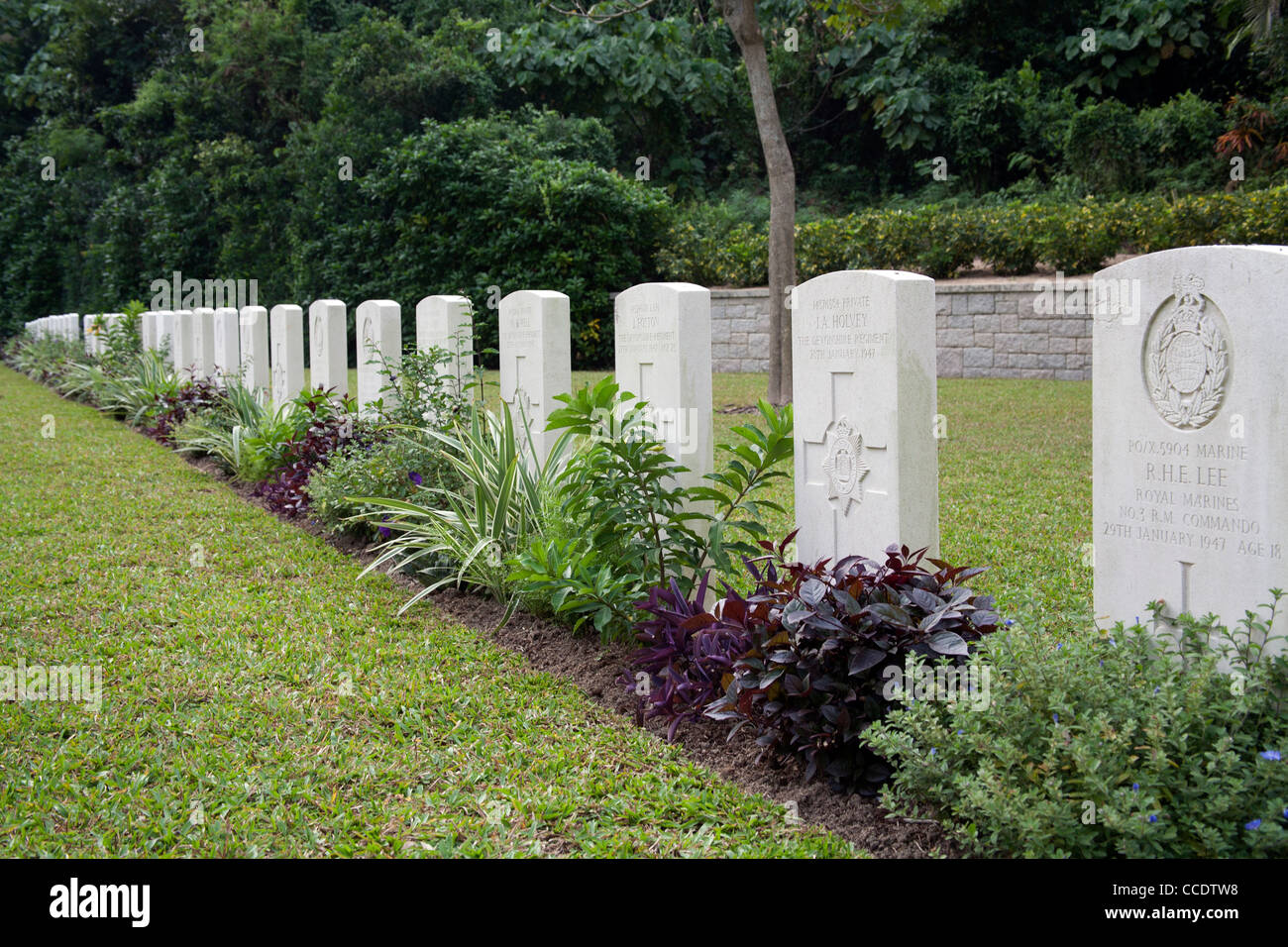 Stanley Military Cemetery, St Stephens Bay in Stanley, Hong Kong CAR ...