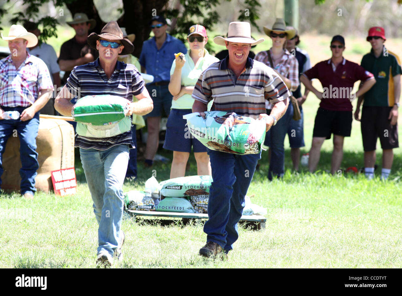 Stockman's Challenge, Back to back feed sack event, Cunnamulla Fella ...