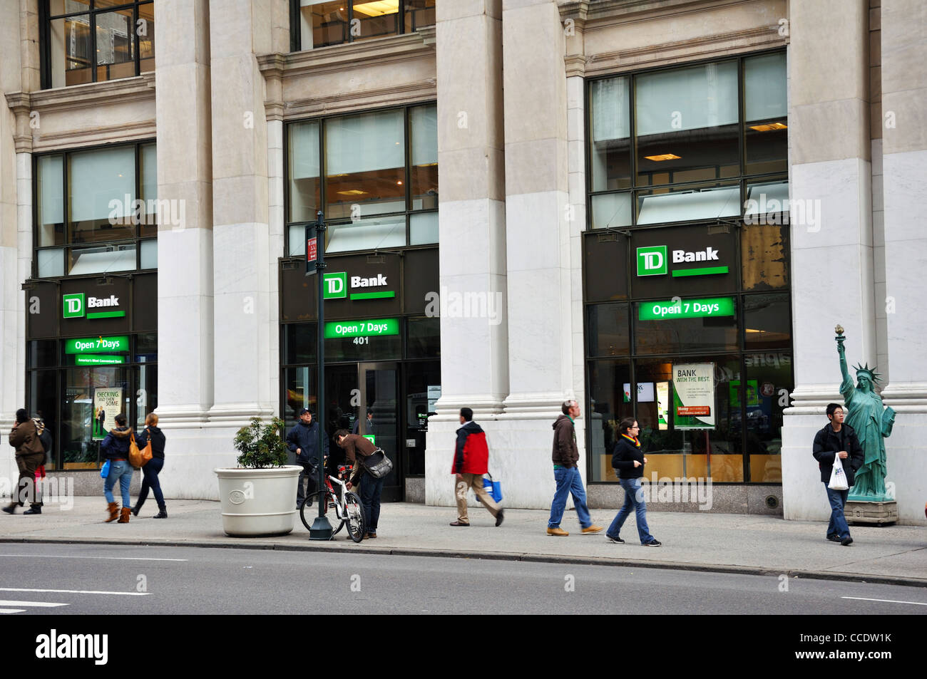 Bank, New York Stock Photo - Alamy