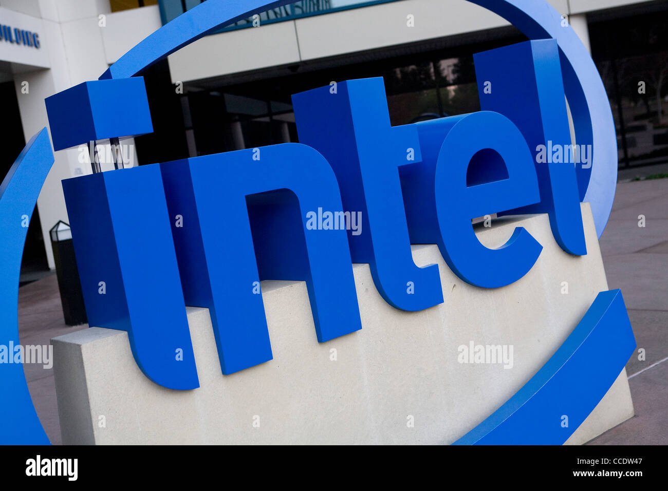 The headquarters of Intel Stock Photo - Alamy