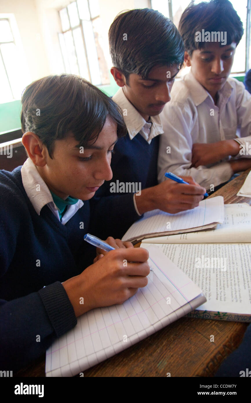 Government High School in Murree, Punjab Province, Pakistan Stock Photo ...