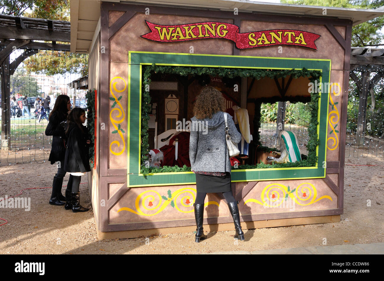 Christmas in Grapevine, Texas, USA Stock Photo - Alamy