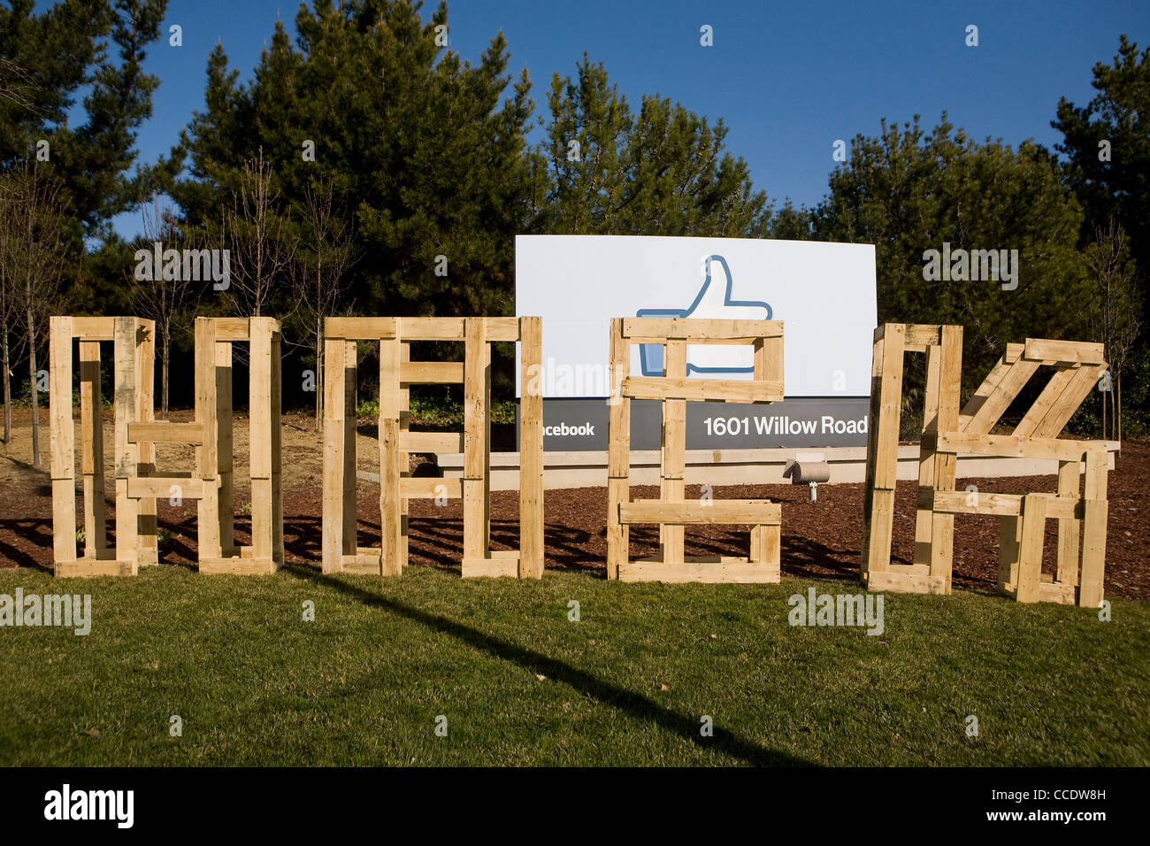 The headquarters of Facebook Stock Photo - Alamy