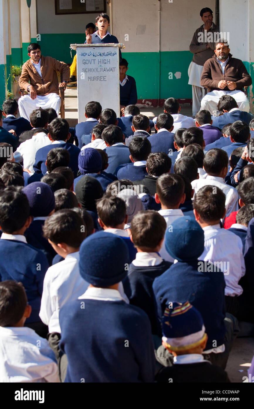 Speech at a Government school in Murree, Punjab Province, Pakistan ...