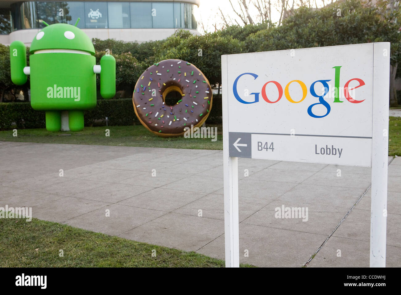 The headquarters of Google Stock Photo - Alamy