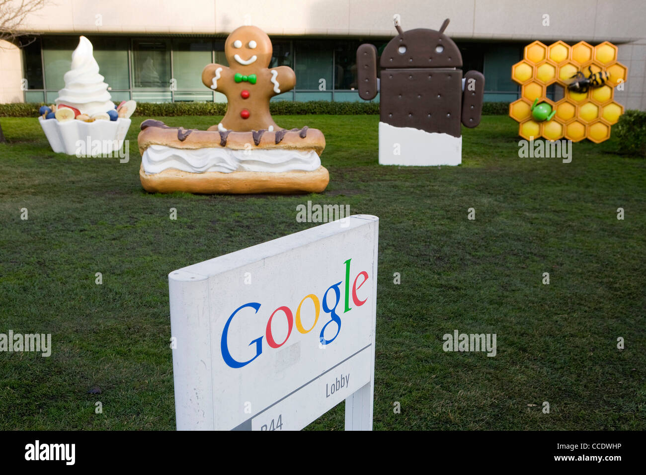 The headquarters of Google Stock Photo - Alamy