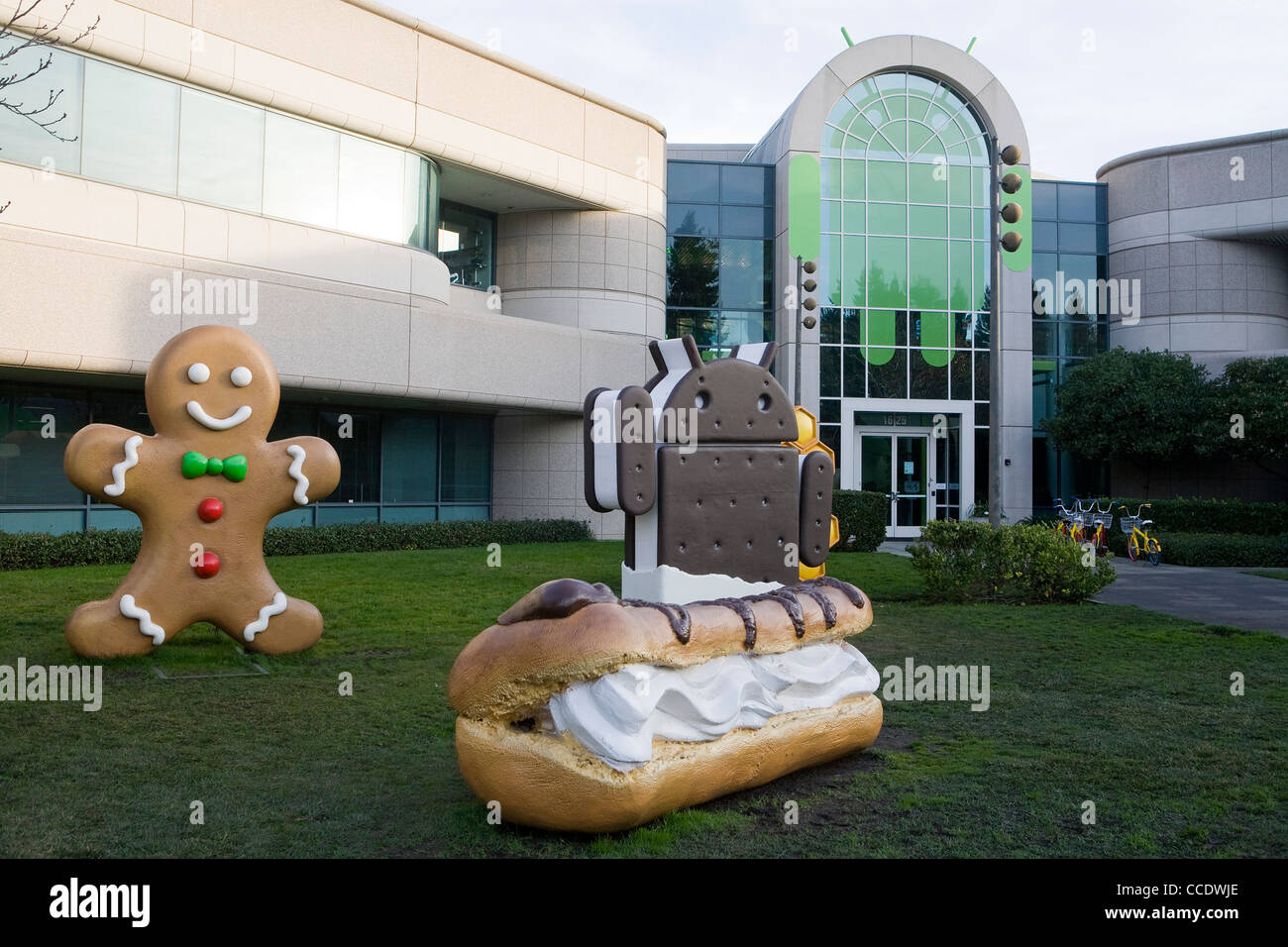 The headquarters of Google Stock Photo - Alamy