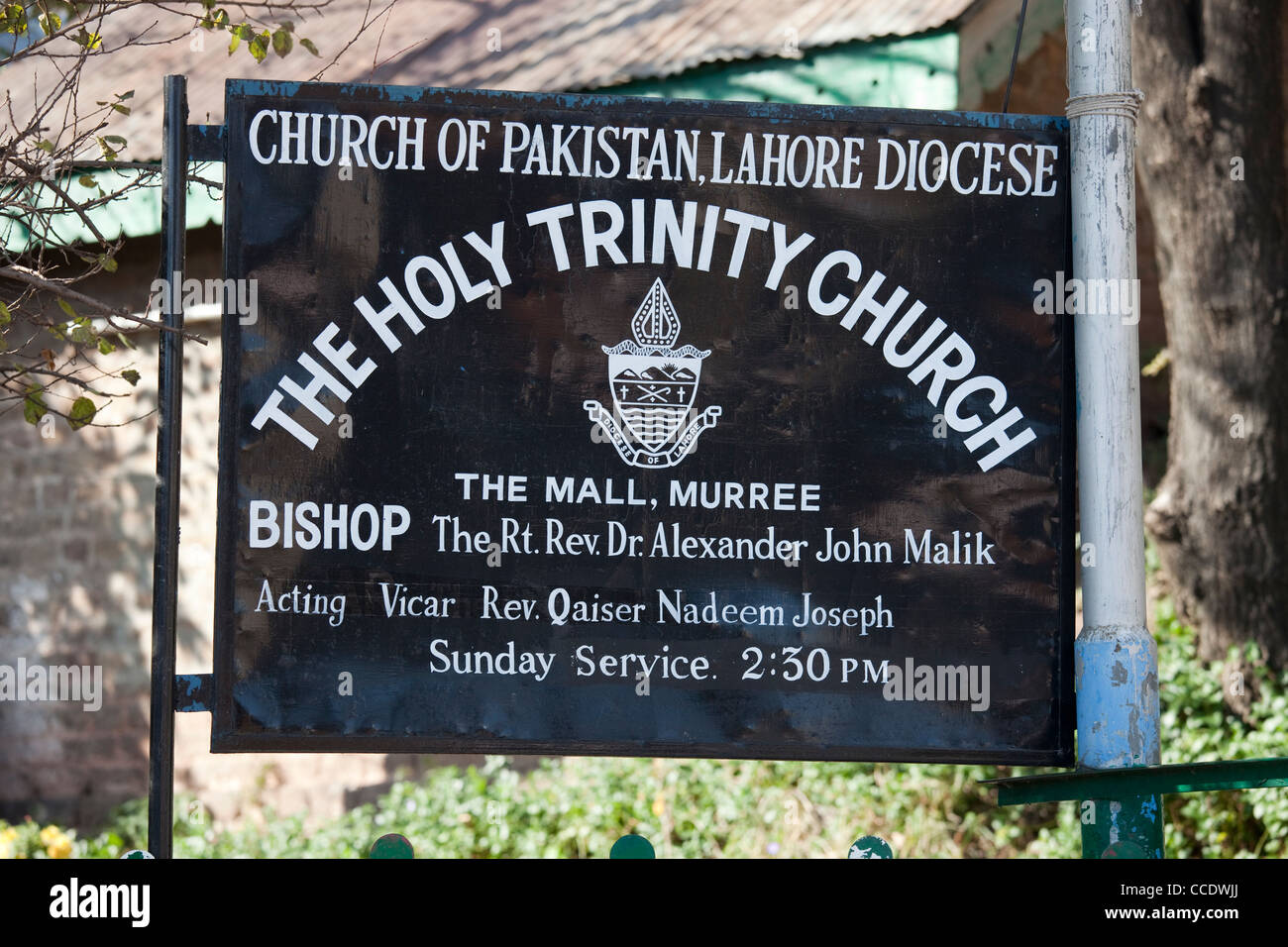 The Holy Trinity Church, Murree, Punjab Province, Pakistan Stock Photo ...