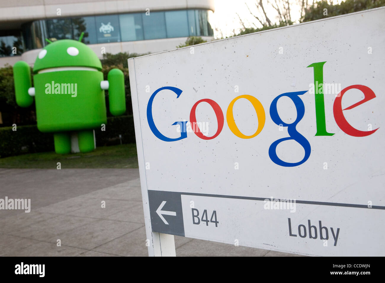 The headquarters of Google Stock Photo - Alamy