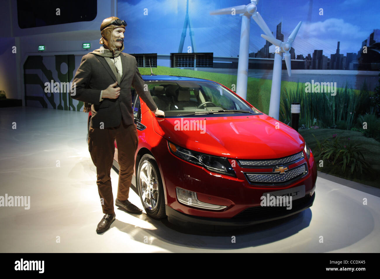 Chevrolet volt electric car Stock Photo - Alamy