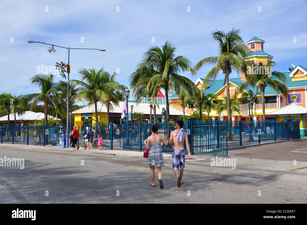 Port entrance and exit, Nassau, Bahamas Stock Photo - Alamy