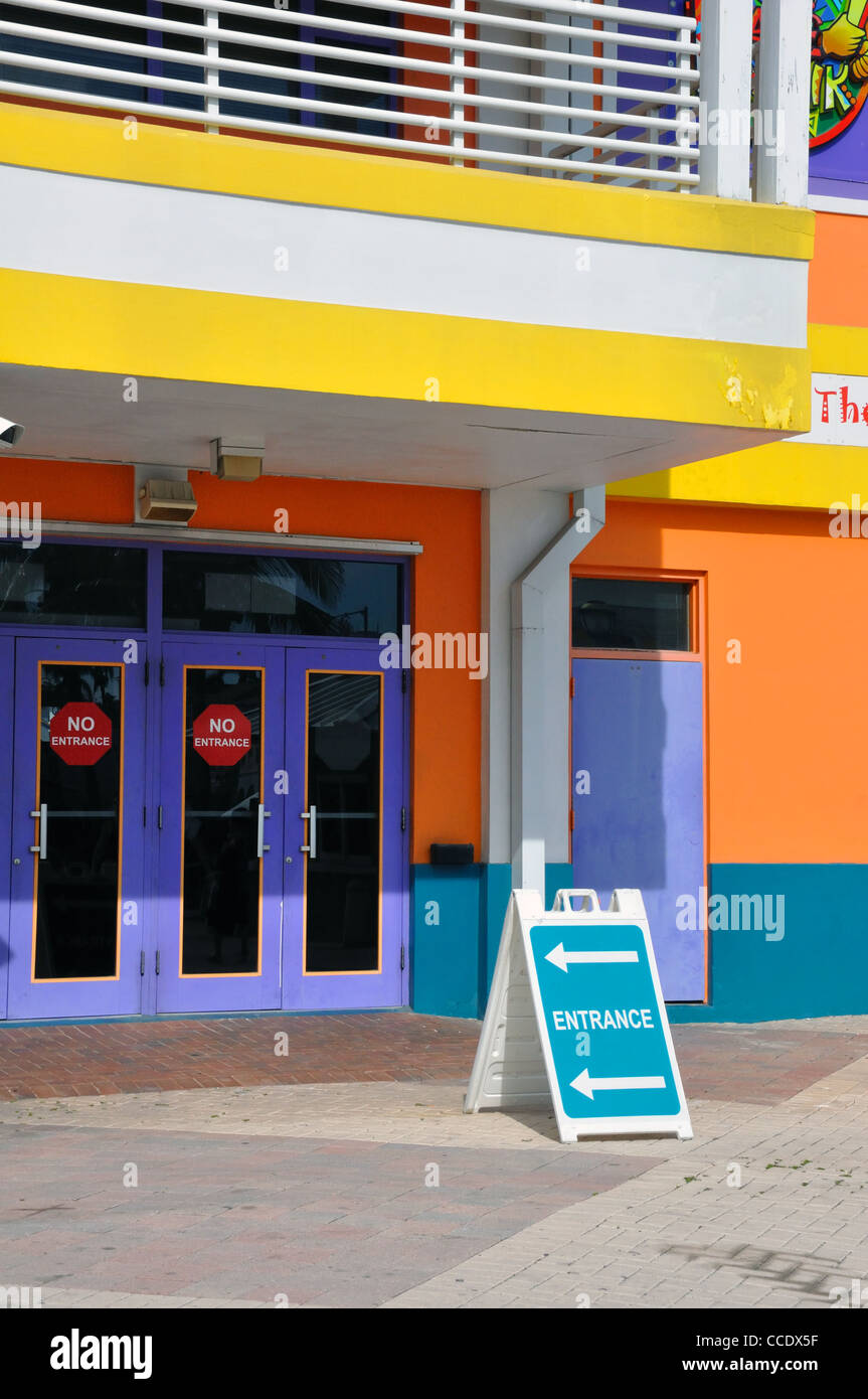 Port entrance and exit, Nassau, Bahamas Stock Photo - Alamy