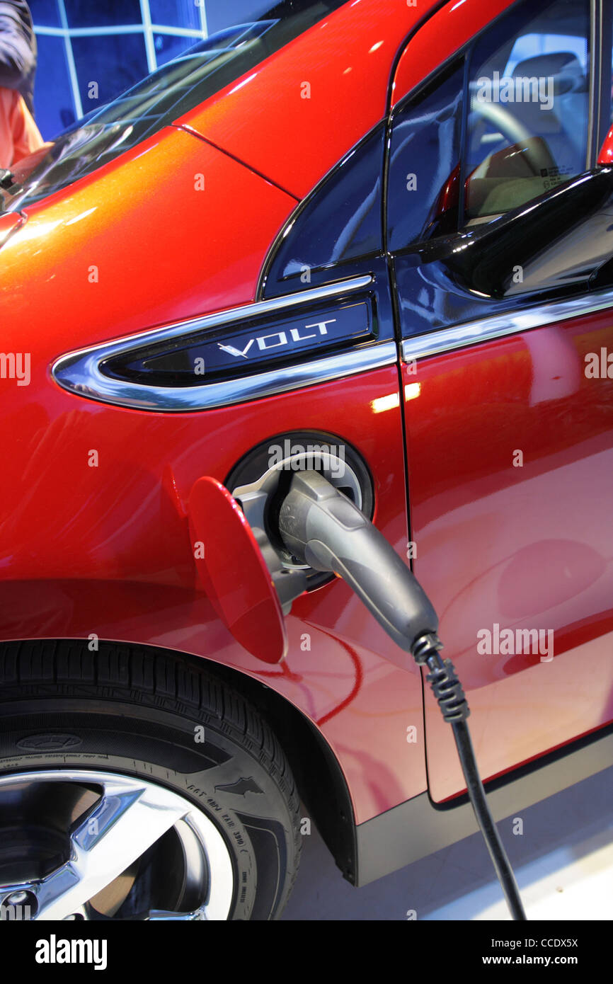 Chevrolet volt electric car Stock Photo - Alamy