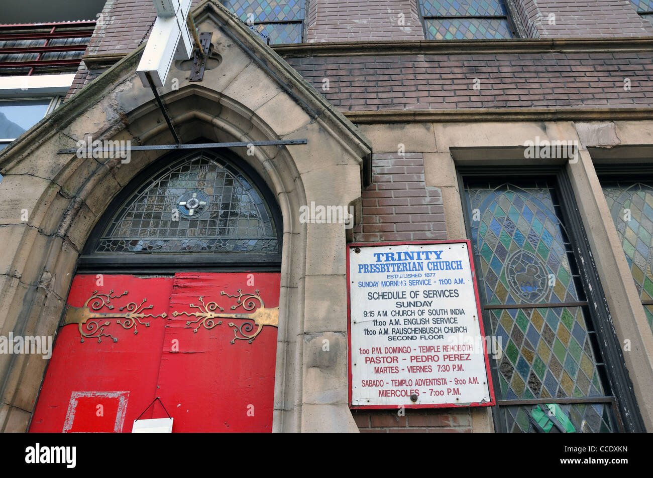 Trinity Presbyterian Church, New York City, USA Stock Photo - Alamy