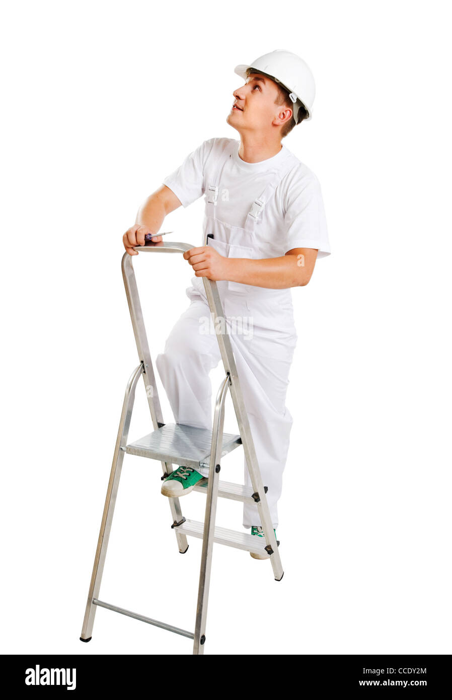 Builder Cut Out Stock Images & Pictures - Alamy