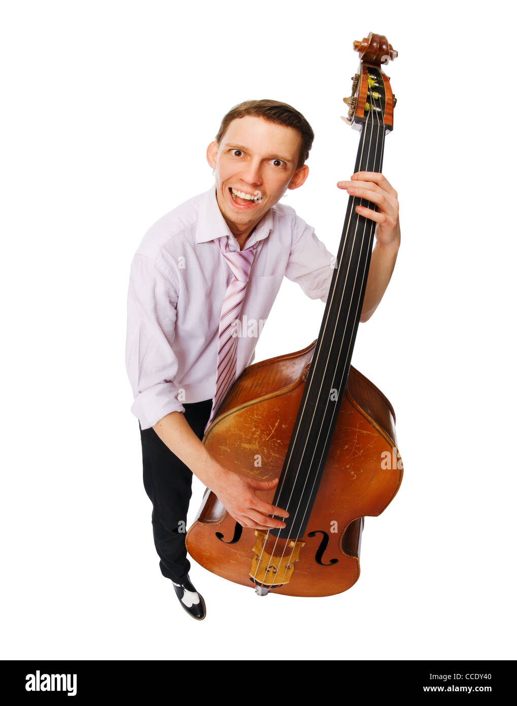 musician isolated on white Stock Photo - Alamy