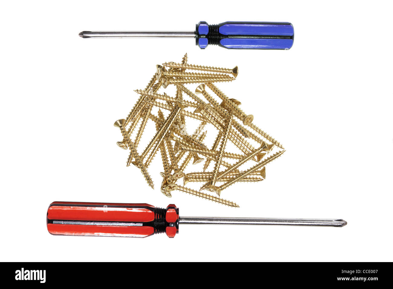 Screws and Screwdrivers Stock Photo - Alamy