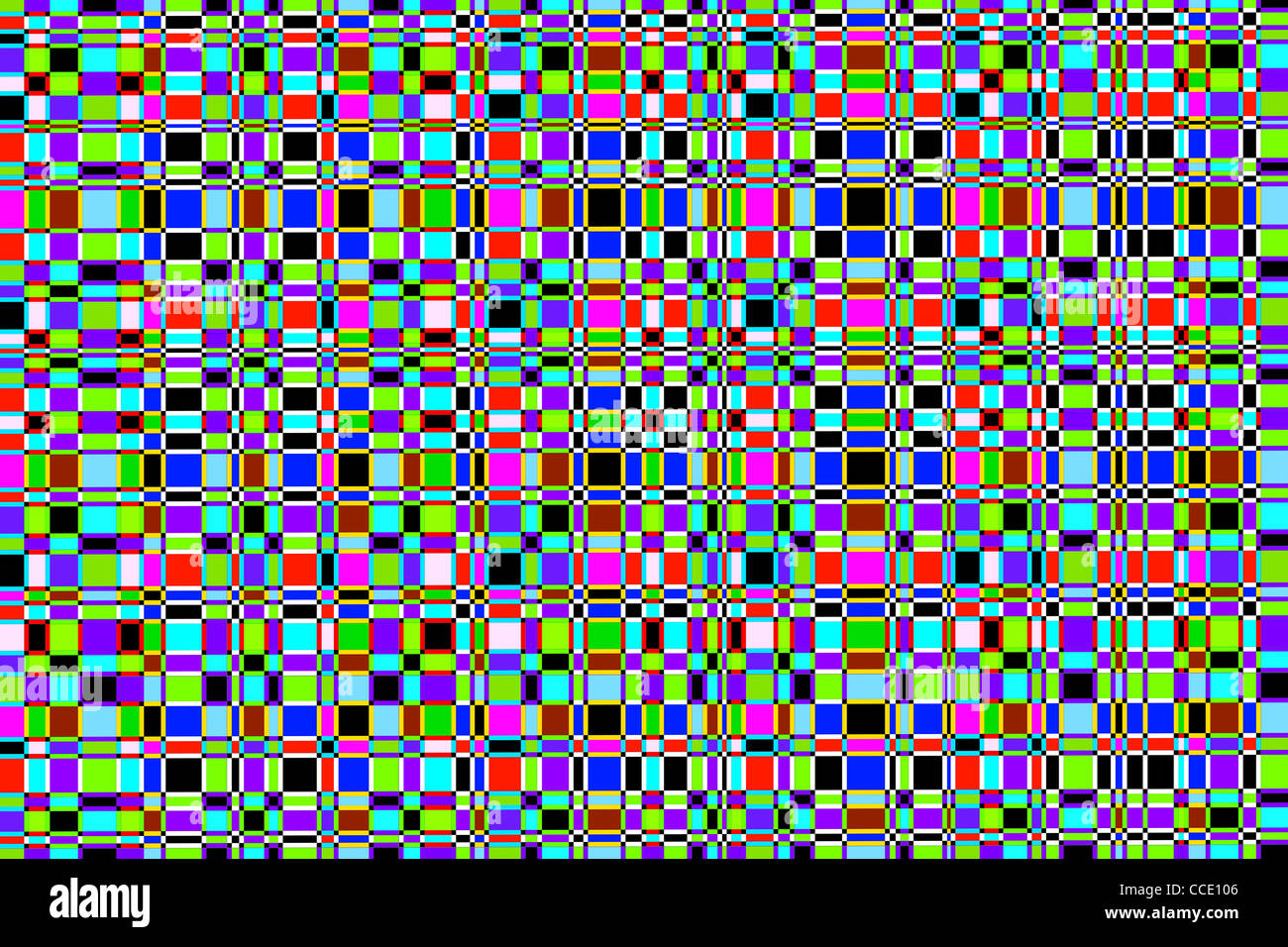 Seamless plaid pattern, abstract colorful grid background Stock Photo ...