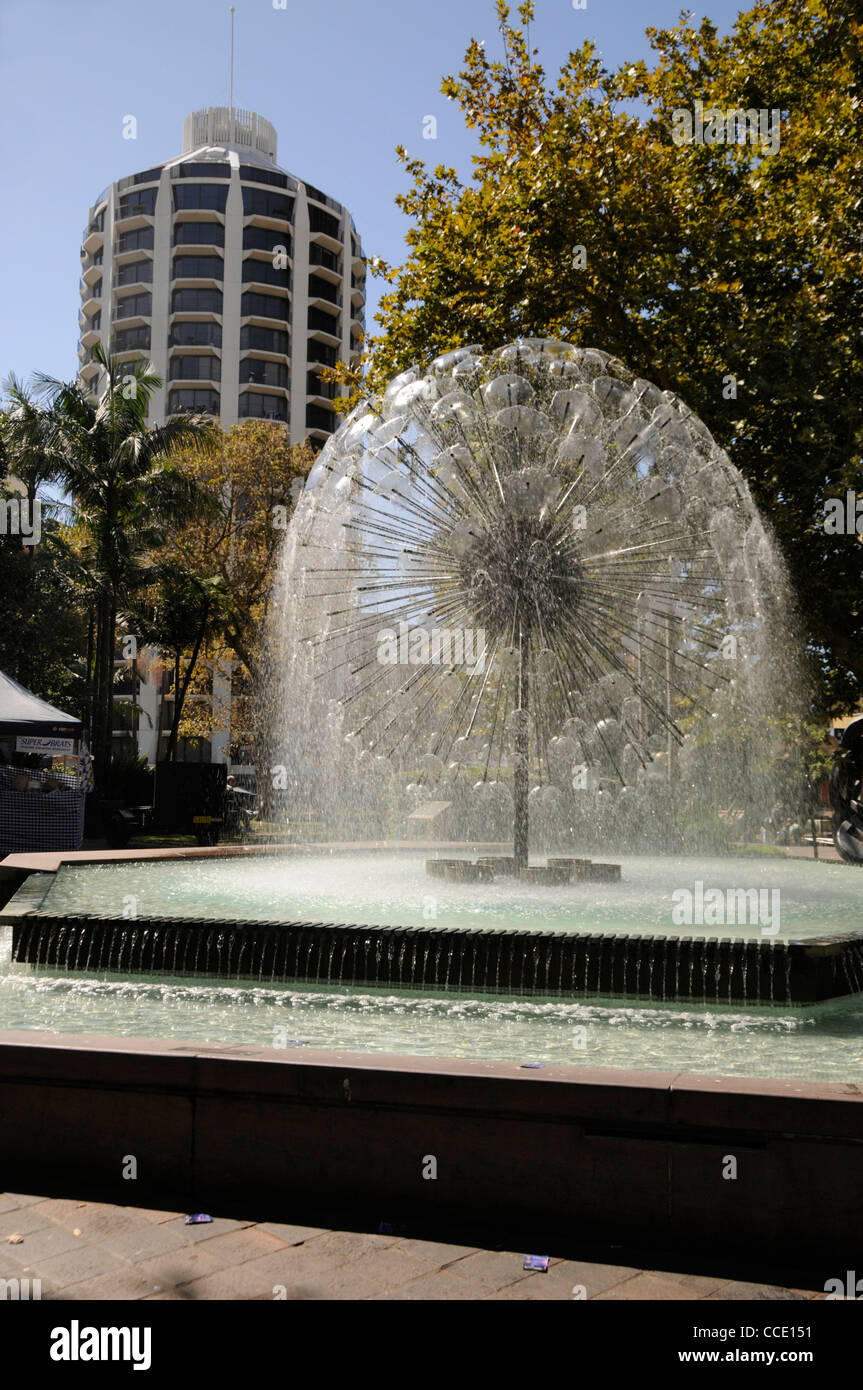 The El-Alamein Memorial Fountain in Kings Cross, a red light district ...