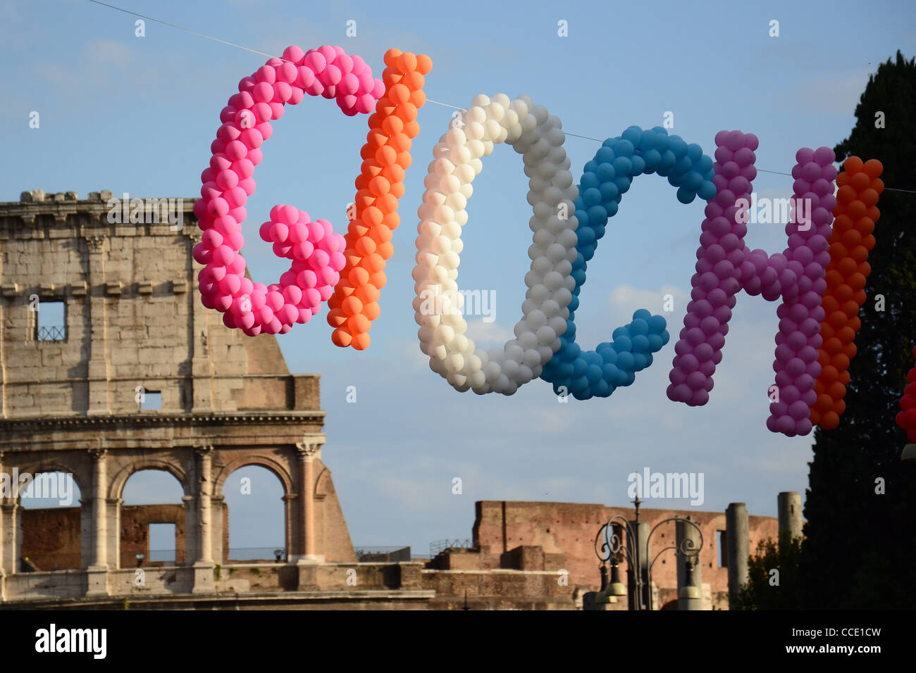 Balloons in rome hi-res stock photography and images - Alamy