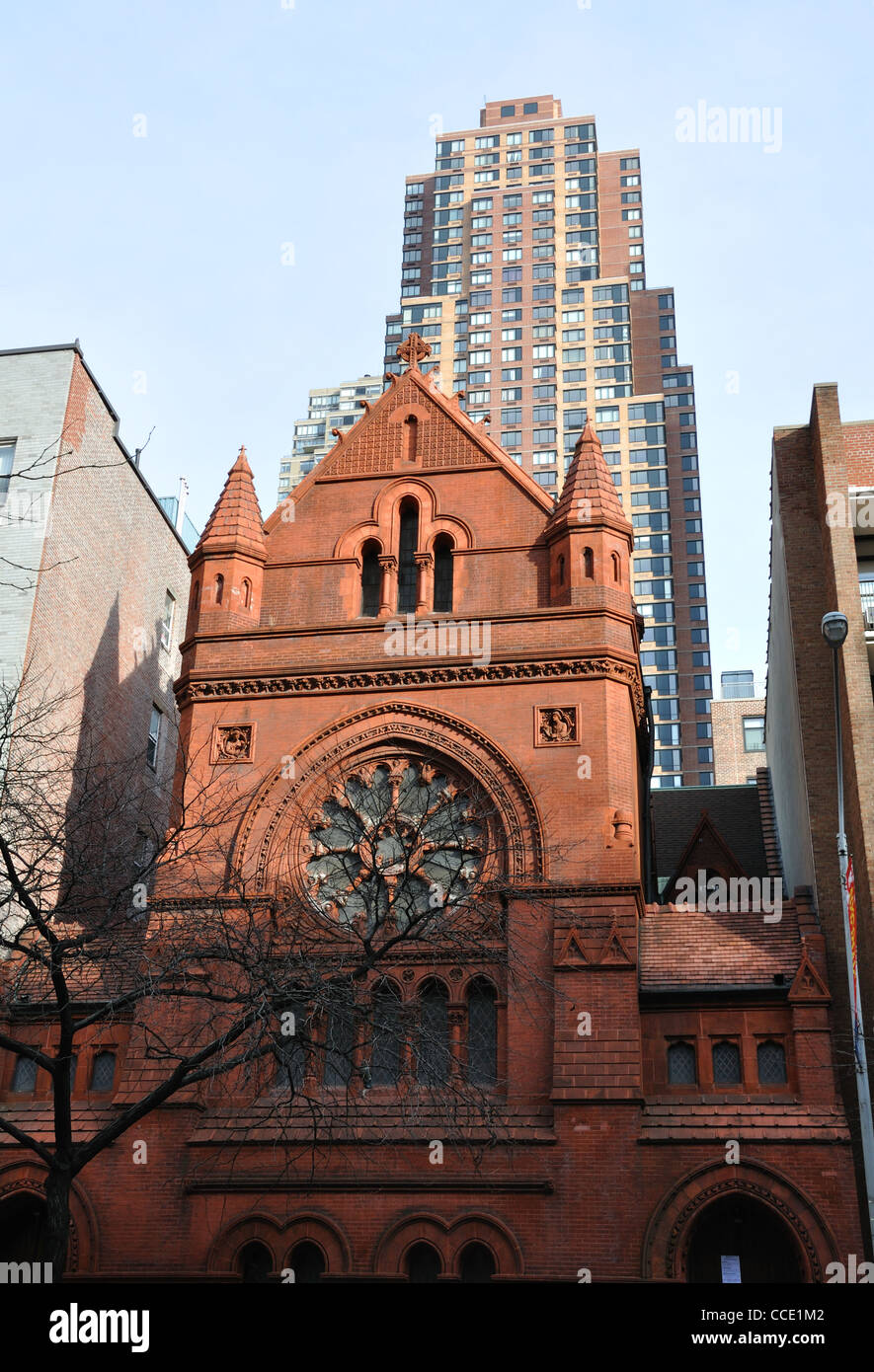 Catholic Apostolic Church, Midtown Manhattan, New York, USA Stock Photo ...