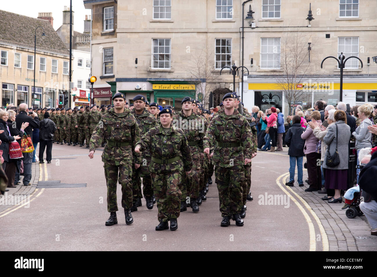 Royal logistics corp parade hi-res stock photography and images - Alamy