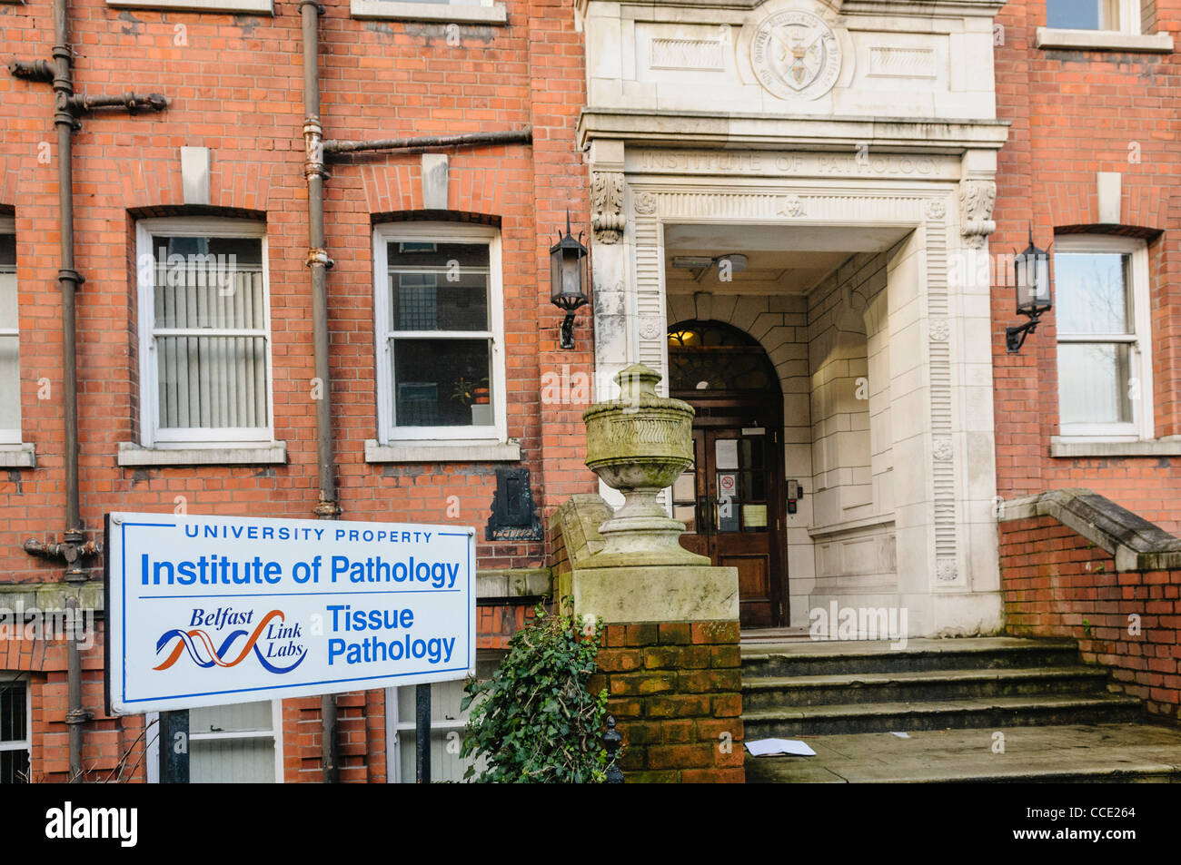 Institute of Pathology at Royal Victoria Hospital, Belfast Stock Photo ...