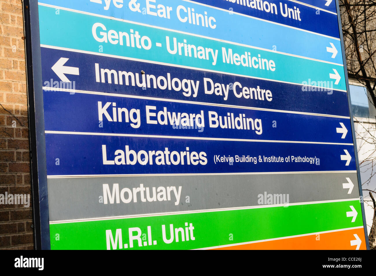 Imágenes De Letreros De Hospitales Ilustración De Los Letreros