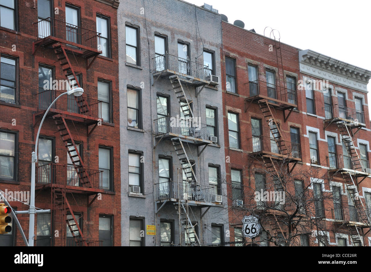 Fire escape, New York City, USA Stock Photo - Alamy