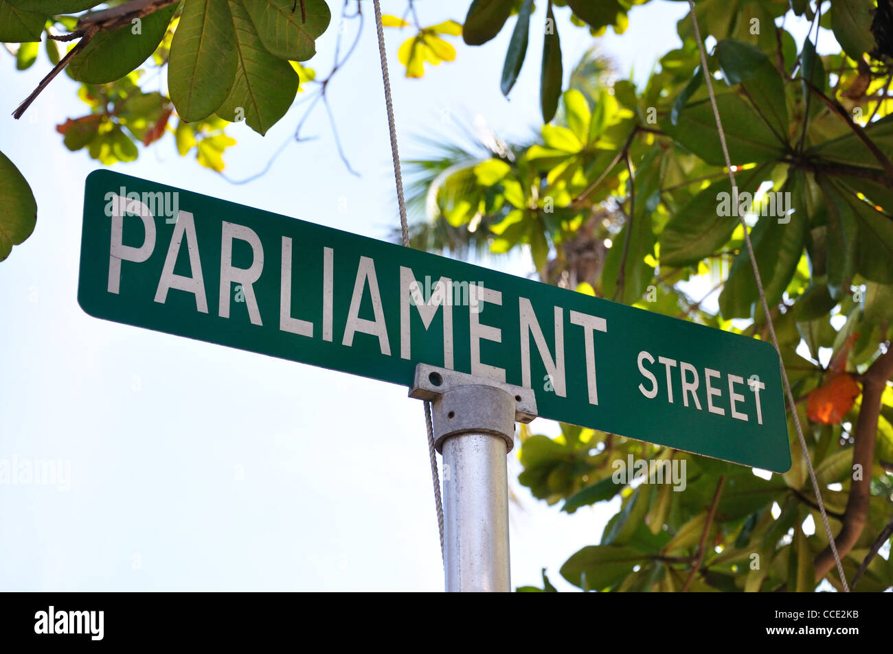 Bahamas street sign hi-res stock photography and images - Alamy