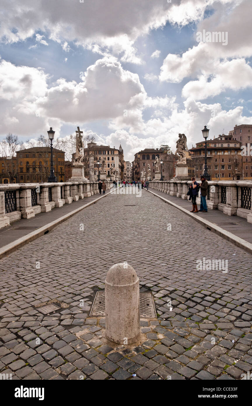 Bridge of Hadrian, is a Roman bridge in Rome, Italy, completed in 134 ...