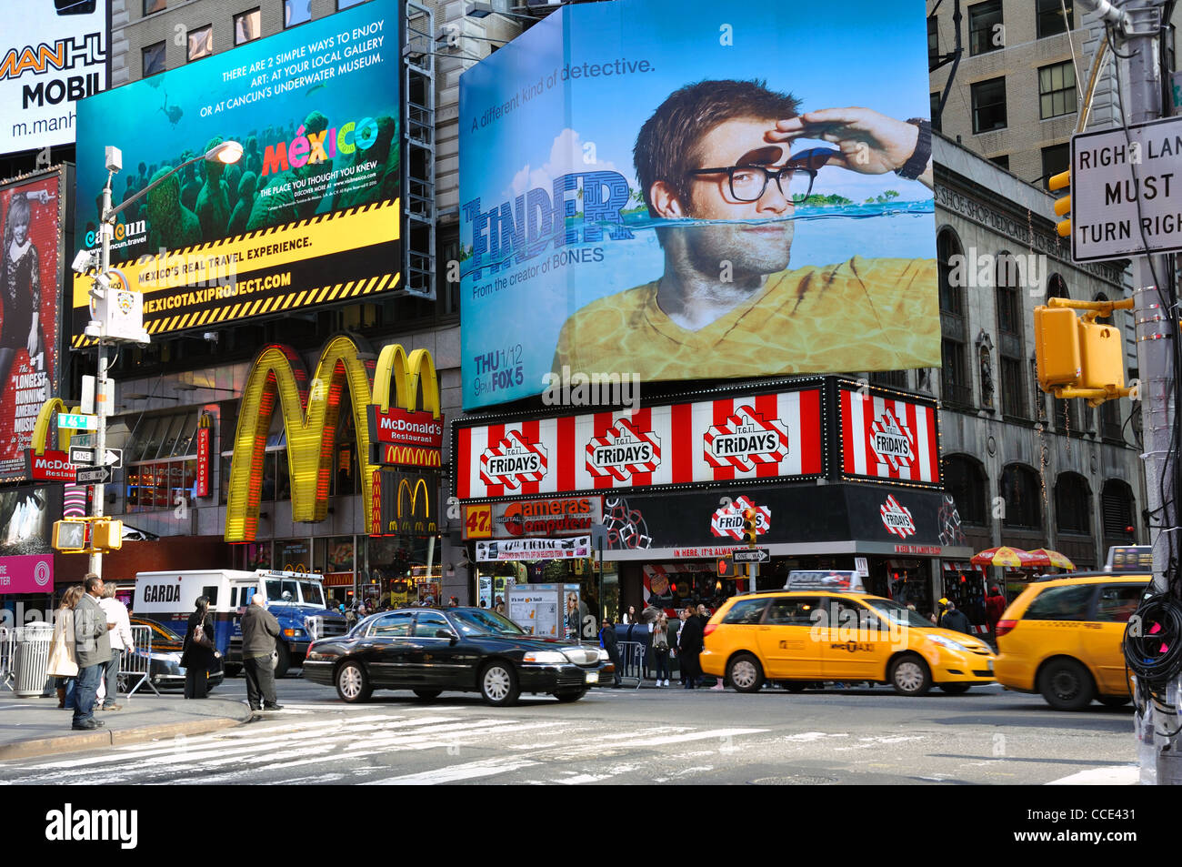 McDonald's on Times Square, New York, USA Stock Photo - Alamy