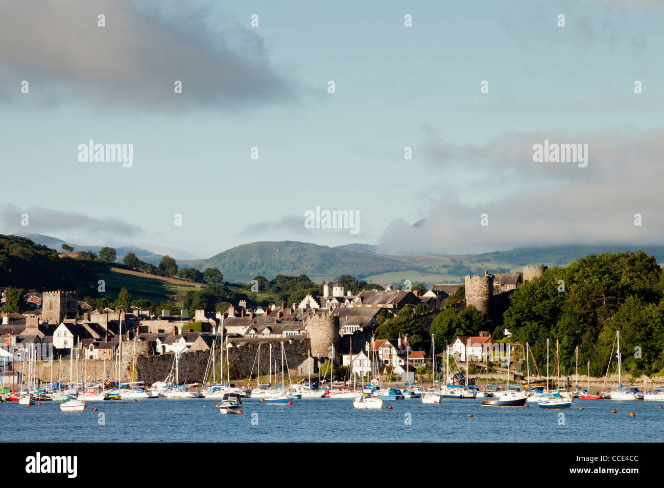 Conwy town hi-res stock photography and images - Alamy