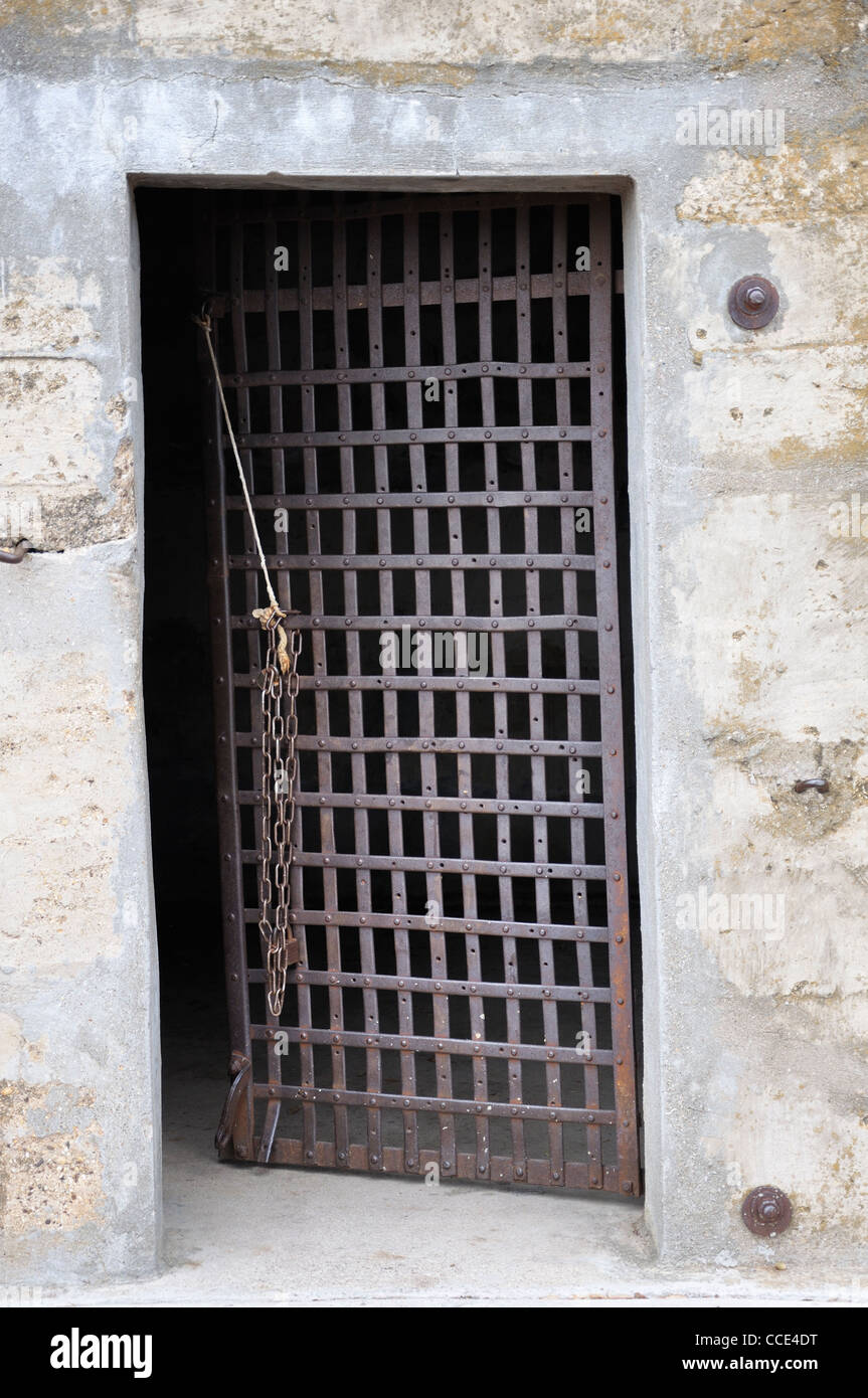 Prison door,Grapevine, Texas, USA Stock Photo - Alamy
