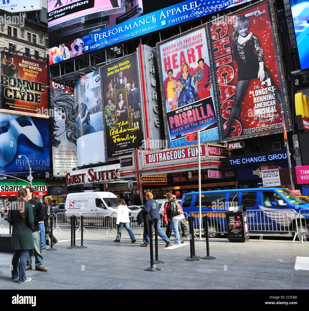Times square poster hi-res stock photography and images - Alamy
