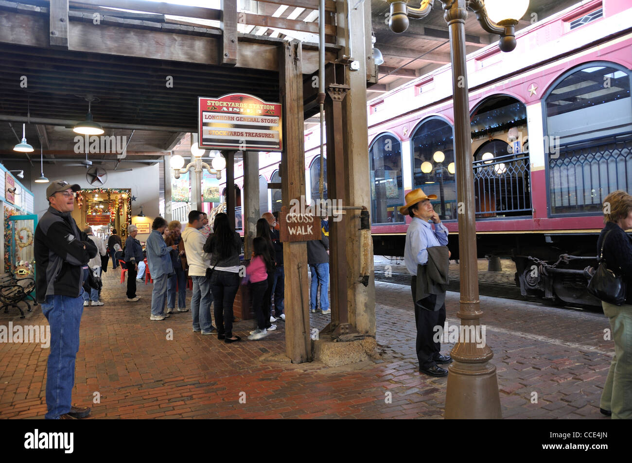 Fort Worth Stockyards Train Route