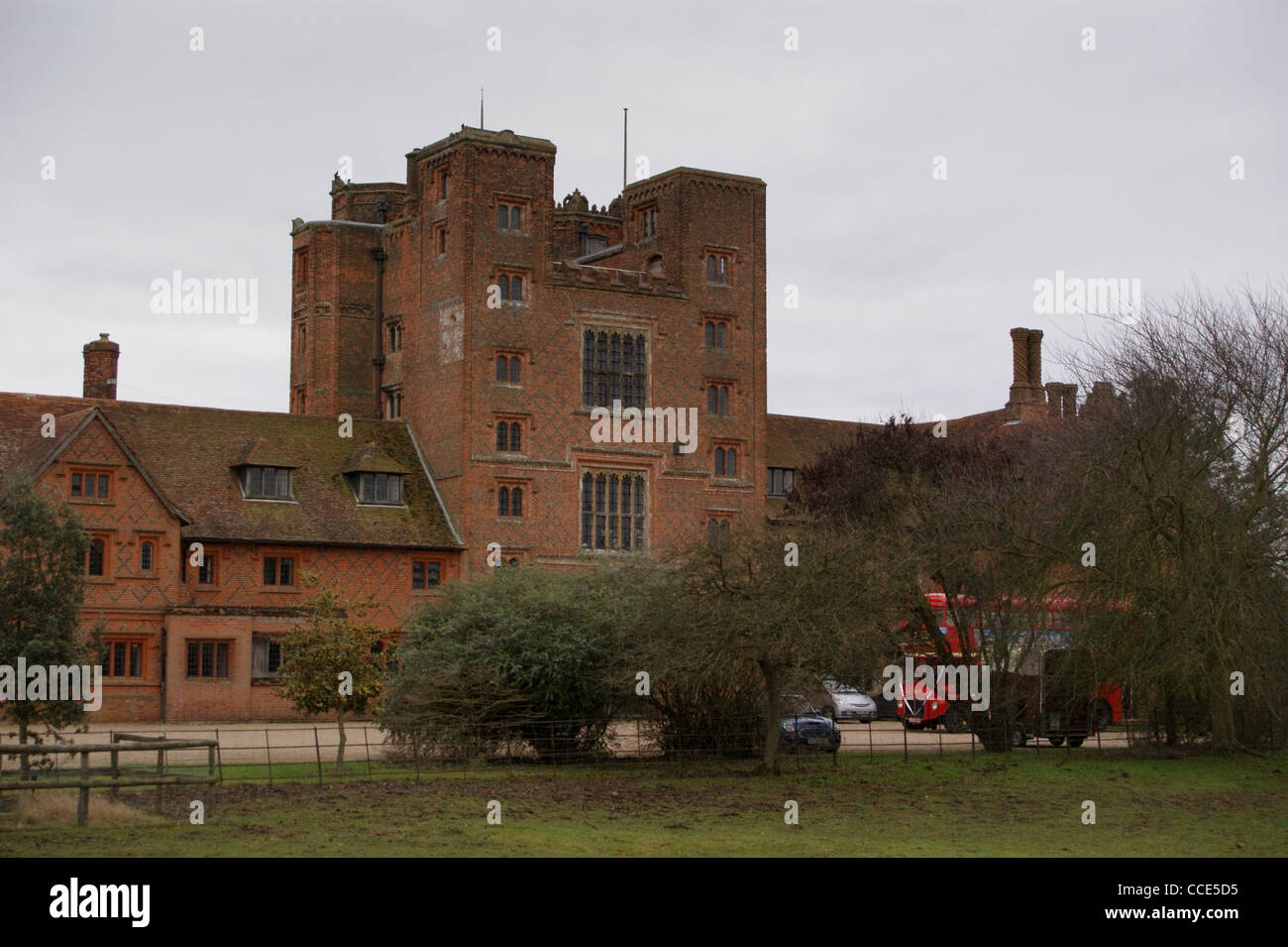 Tudor manor house, Layer Marney Tower, Tiptree, Essex, England Stock ...