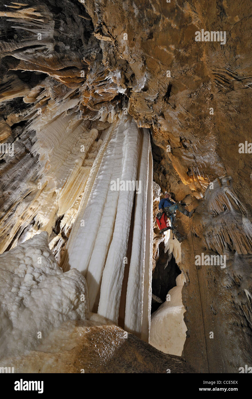 Reseau Felix Trombe part of the Reseau Felix Trombe-Hernre Morte cave ...