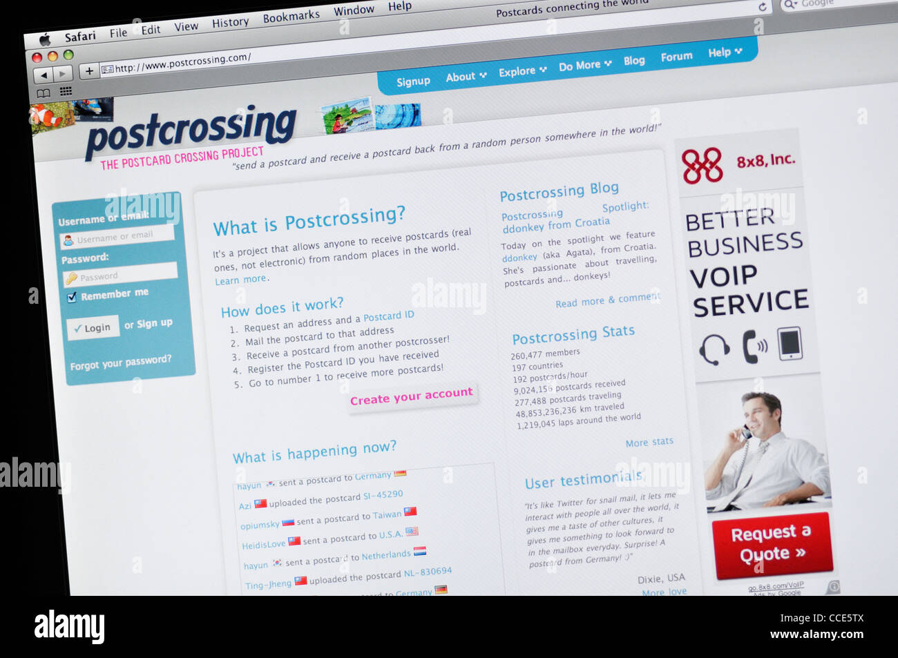 Postcrossing hi-res stock photography and images - Alamy